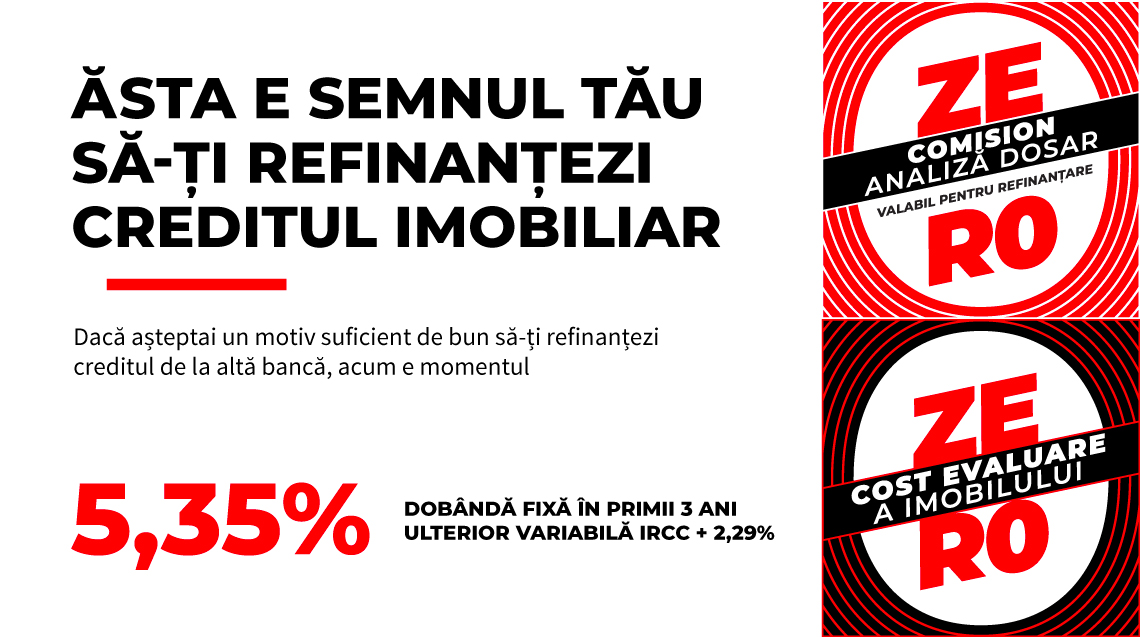 Refinantare Credit Ipotecar Habitat | BRD