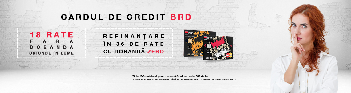 Carduri de credit | BRD.ro